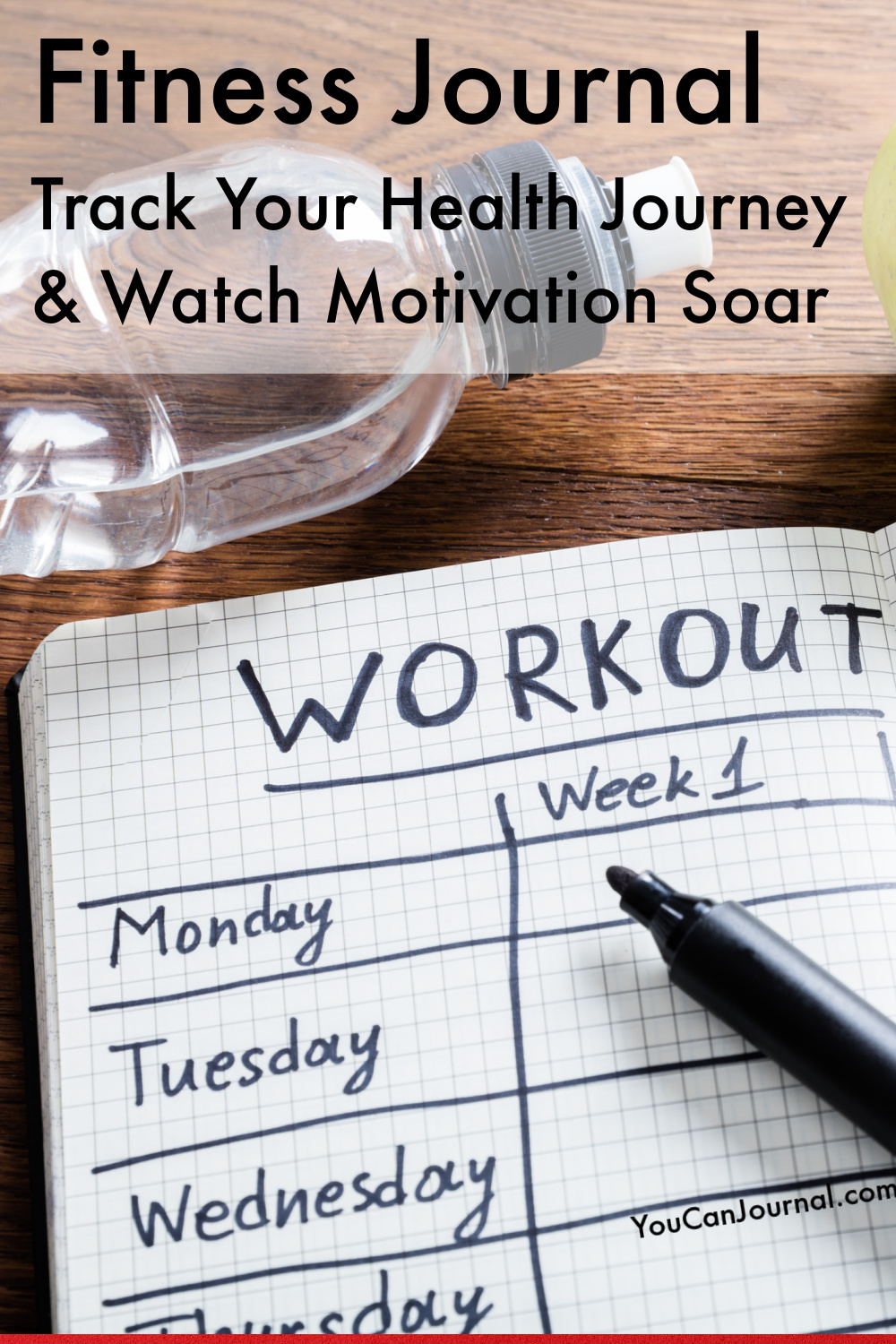 Fitness Journal | Track Your Health Journey, Watch Motivation Soar