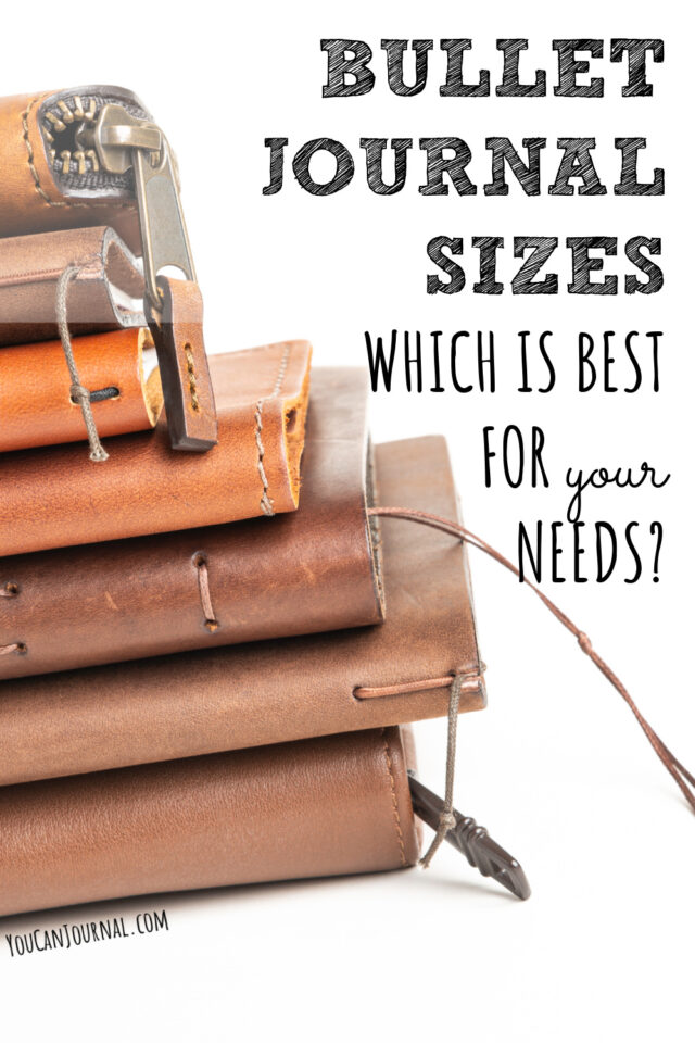 Bullet Journal Sizes | Which is Best for YOUR Needs?