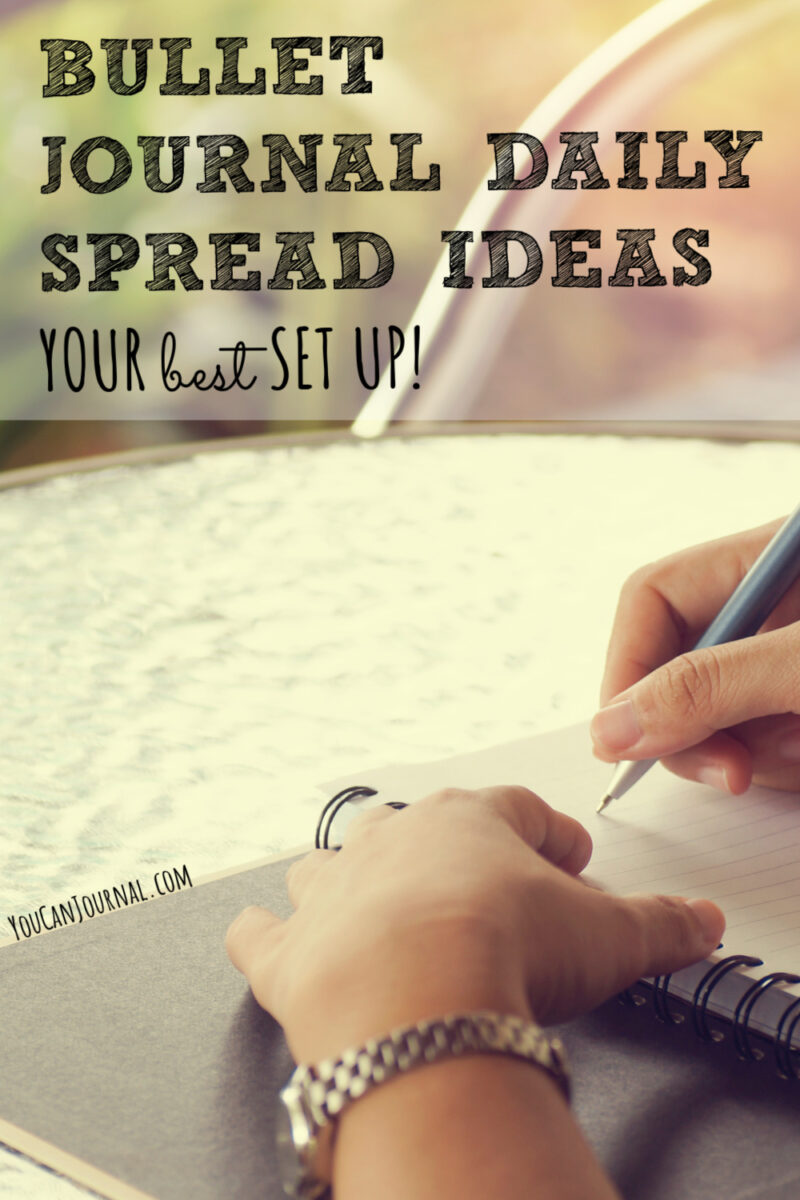 Bullet Journal Daily Spread Ideas | Your BEST Set Up!