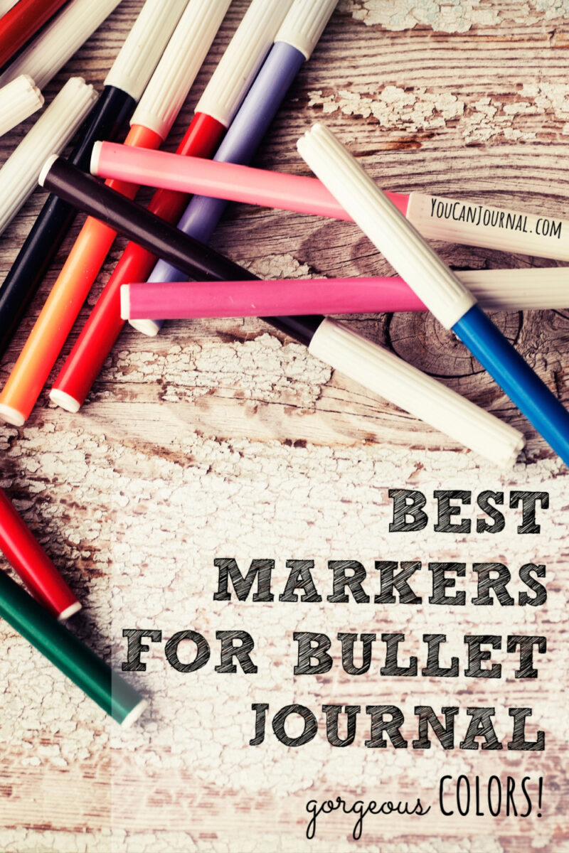 Best Markers for Bullet Journal: GORGEOUS Colors!