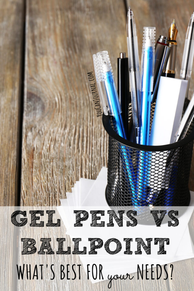 Gel Pens vs Ballpoint: What's Best For YOUR Needs?